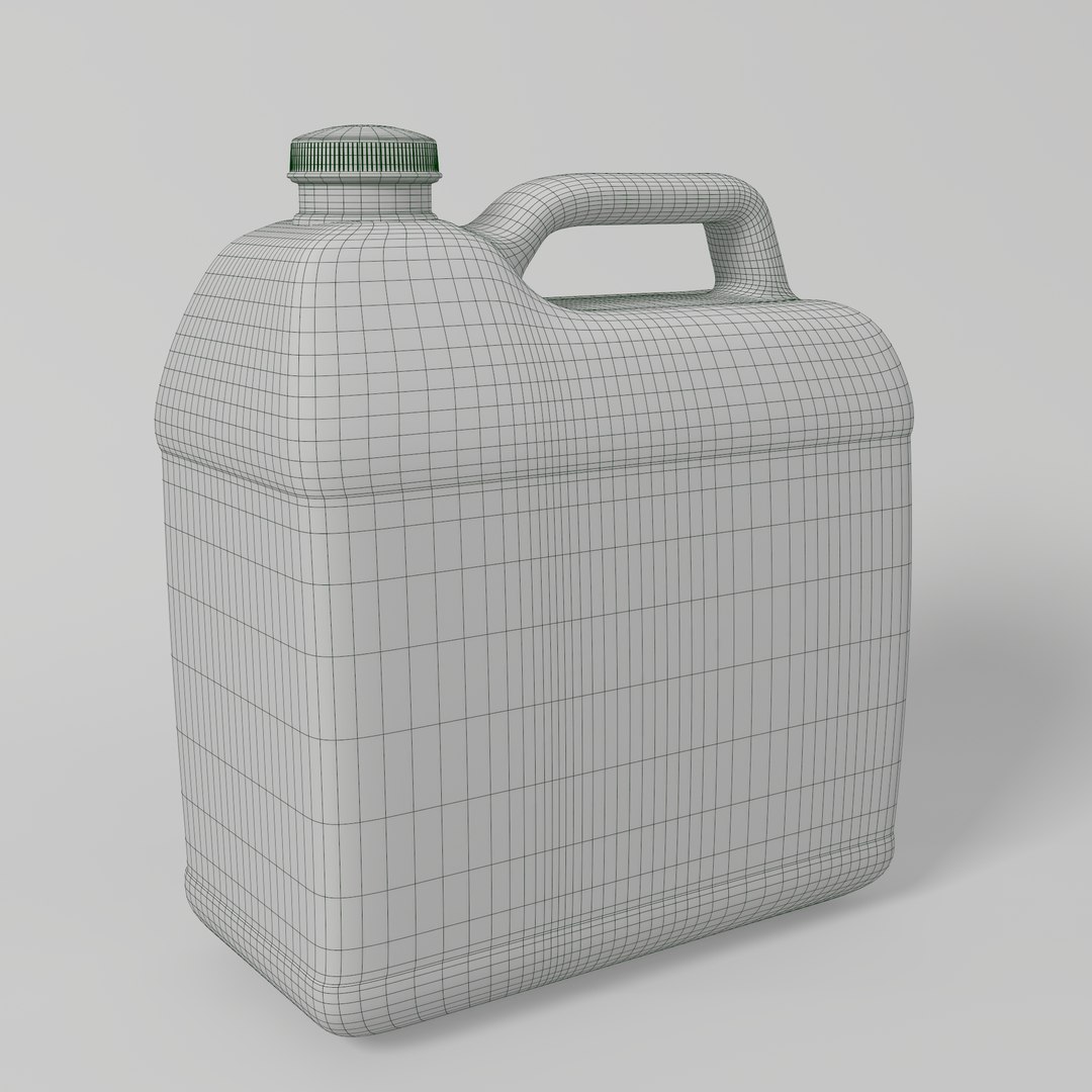Plastic Gallon 3D Model - TurboSquid 1220919