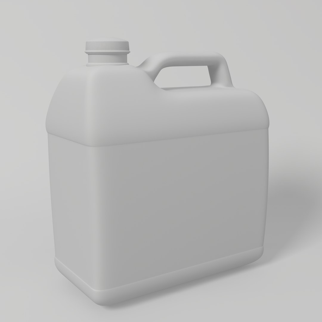 Plastic Gallon 3D Model - TurboSquid 1220919