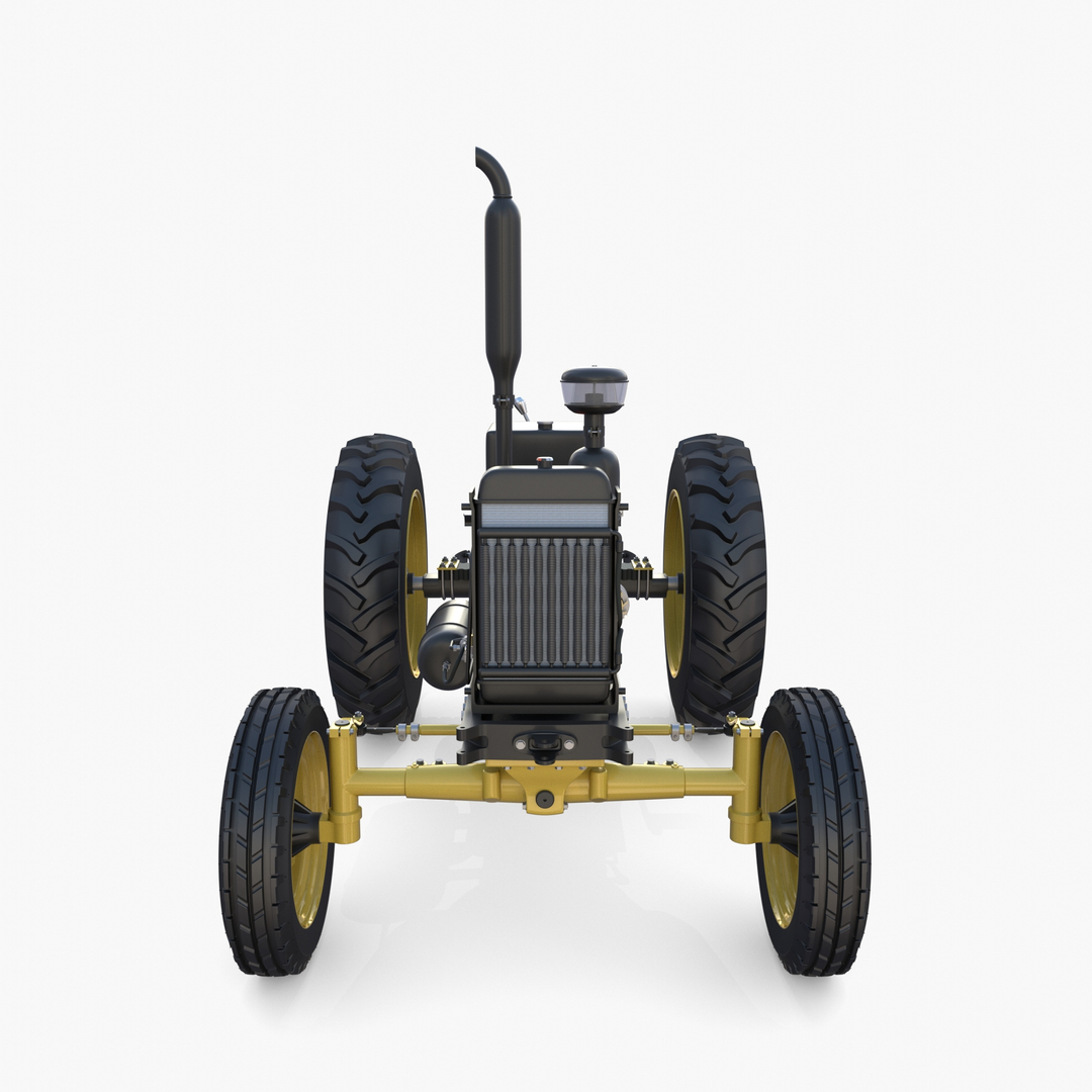 Generic Tractor V3 Model - TurboSquid 1939338
