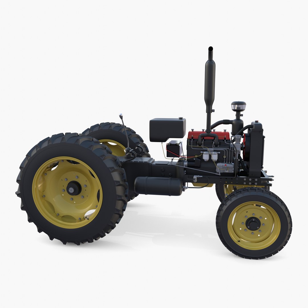 Generic Tractor V3 Model - TurboSquid 1939338
