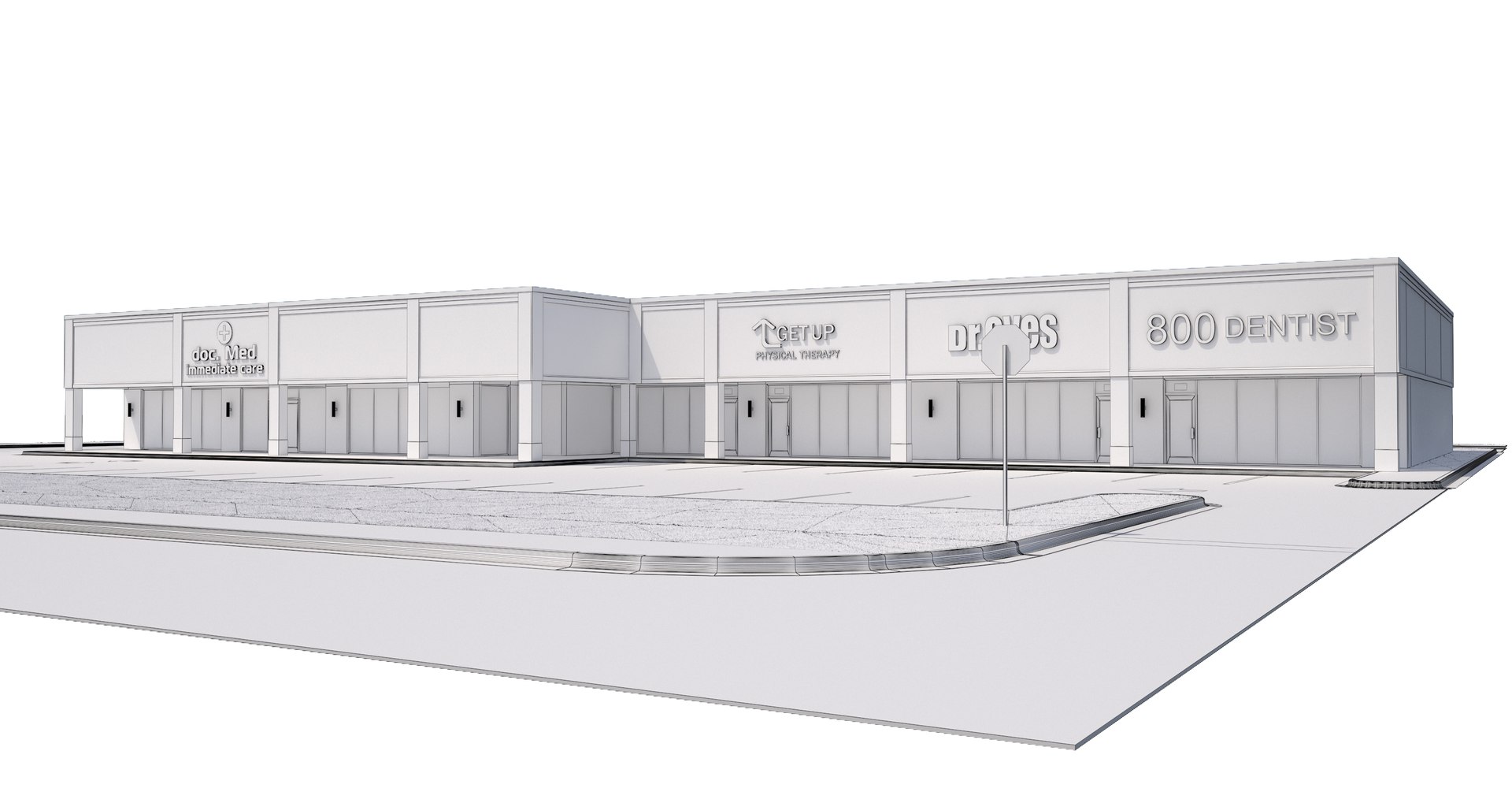 Retail-174 Retail Store Model - TurboSquid 1803239