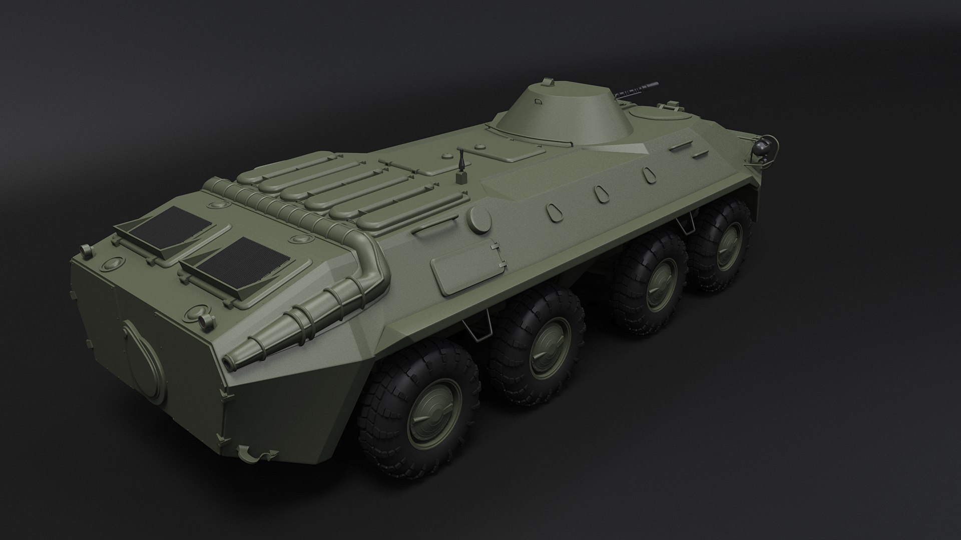 BTR-70 3D - TurboSquid 1893188