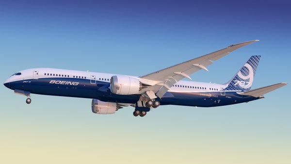 modelo 3d Boeing 787-9 Dreamliner - TurboSquid 2131136