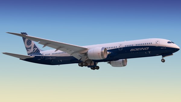 modelo 3d Boeing 787-9 Dreamliner - TurboSquid 2131136