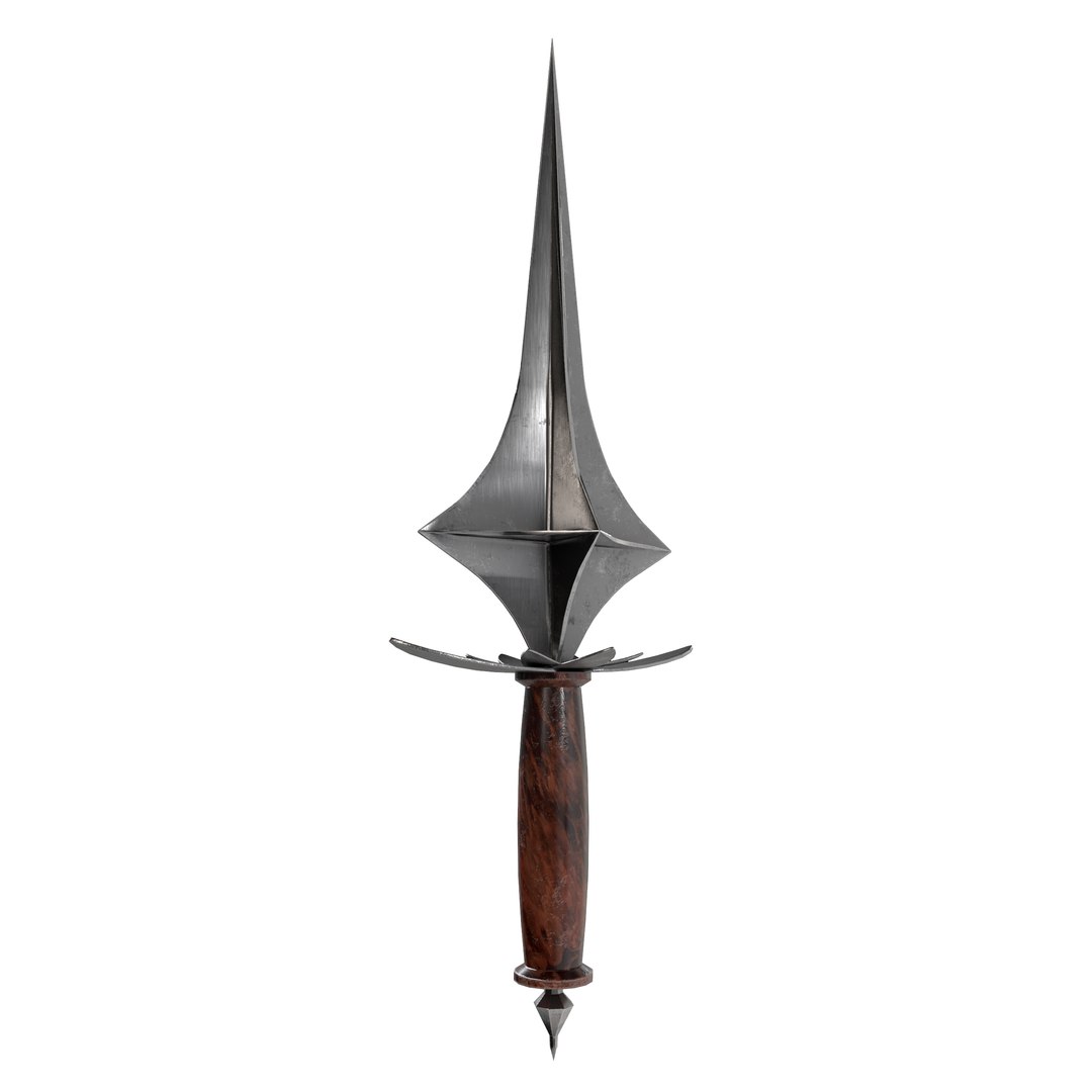 Lotus Dagger Lowpoly 3D Model - TurboSquid 2012607