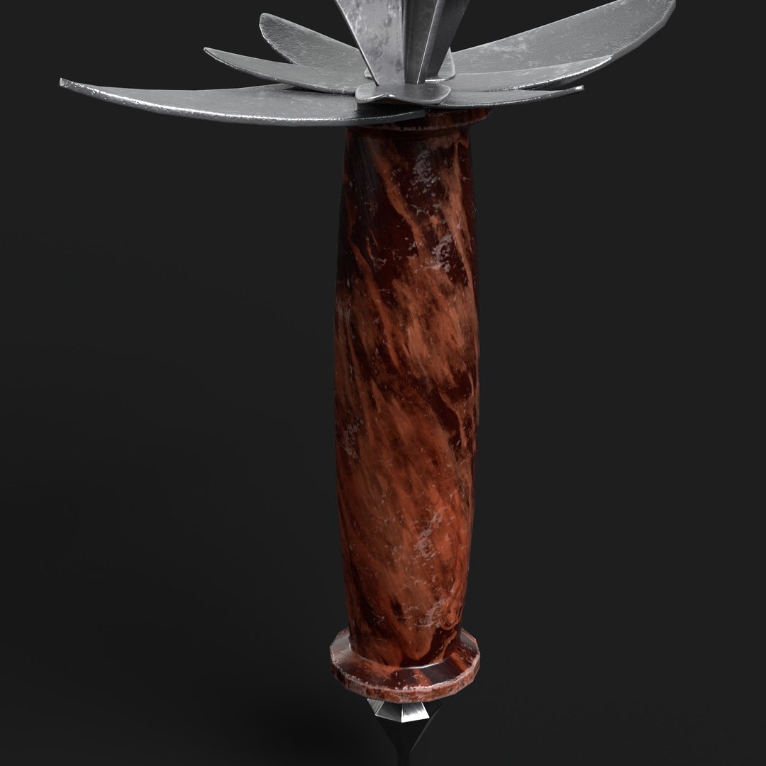 Lotus Dagger Lowpoly 3D Model - TurboSquid 2012607