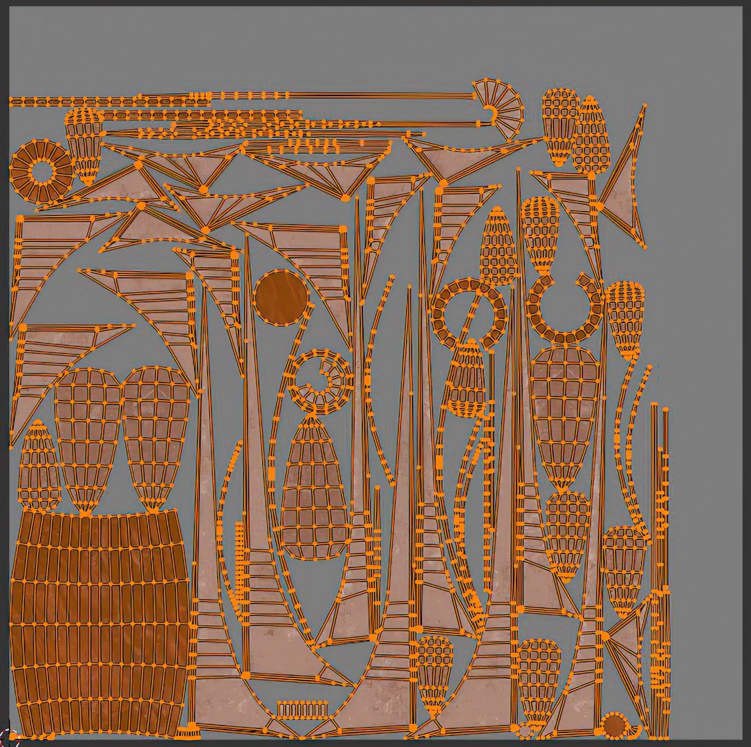 Lotus Dagger Lowpoly 3D Model - TurboSquid 2012607