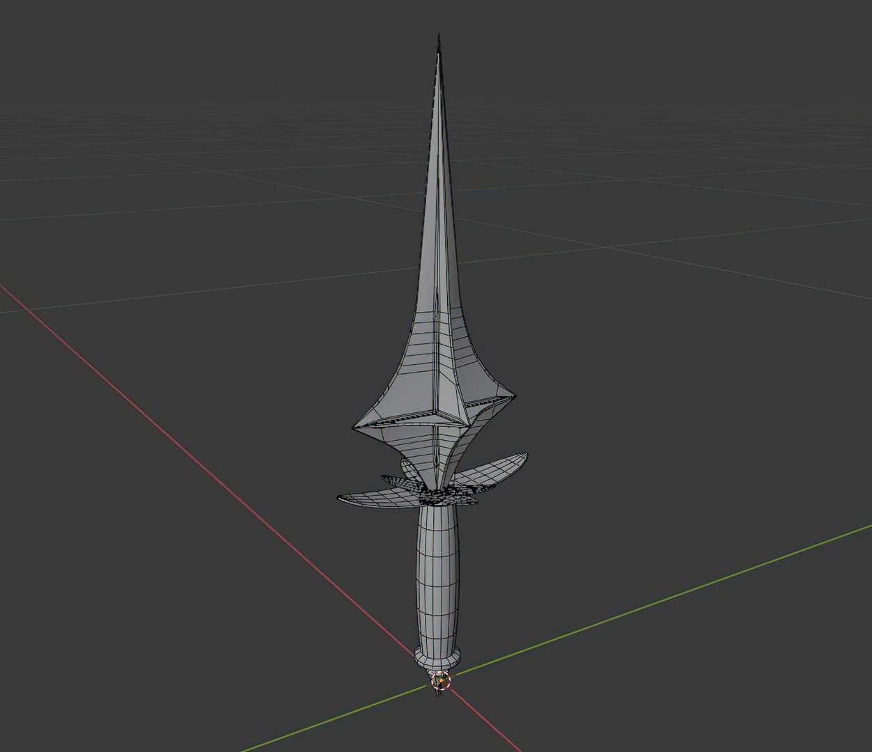 Lotus Dagger Lowpoly 3D Model - TurboSquid 2012607