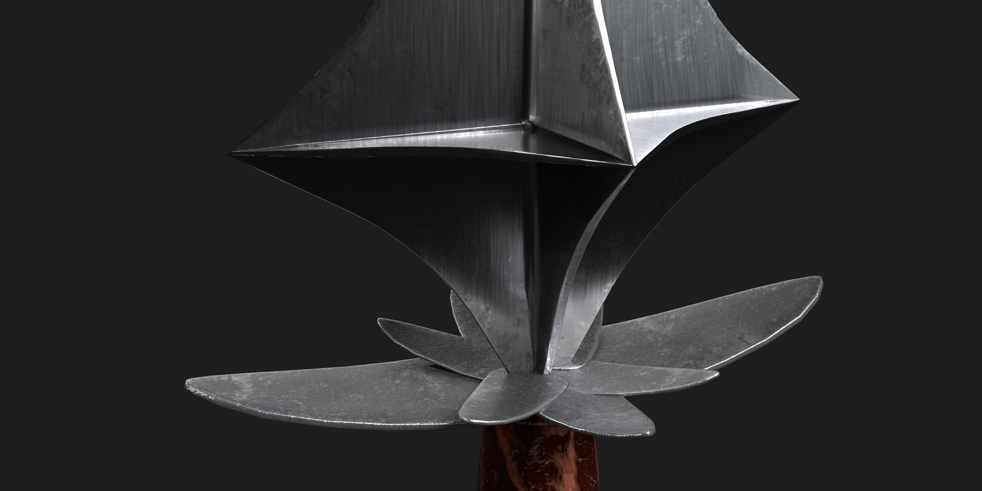 Lotus Dagger Lowpoly 3D Model - TurboSquid 2012607