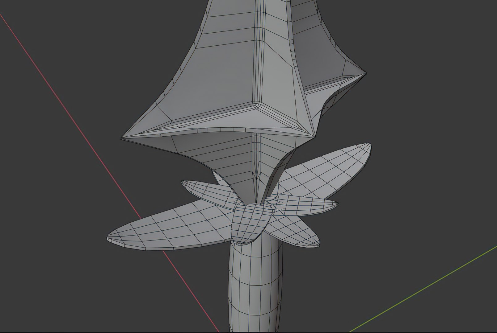 Lotus Dagger Lowpoly 3D Model - TurboSquid 2012607