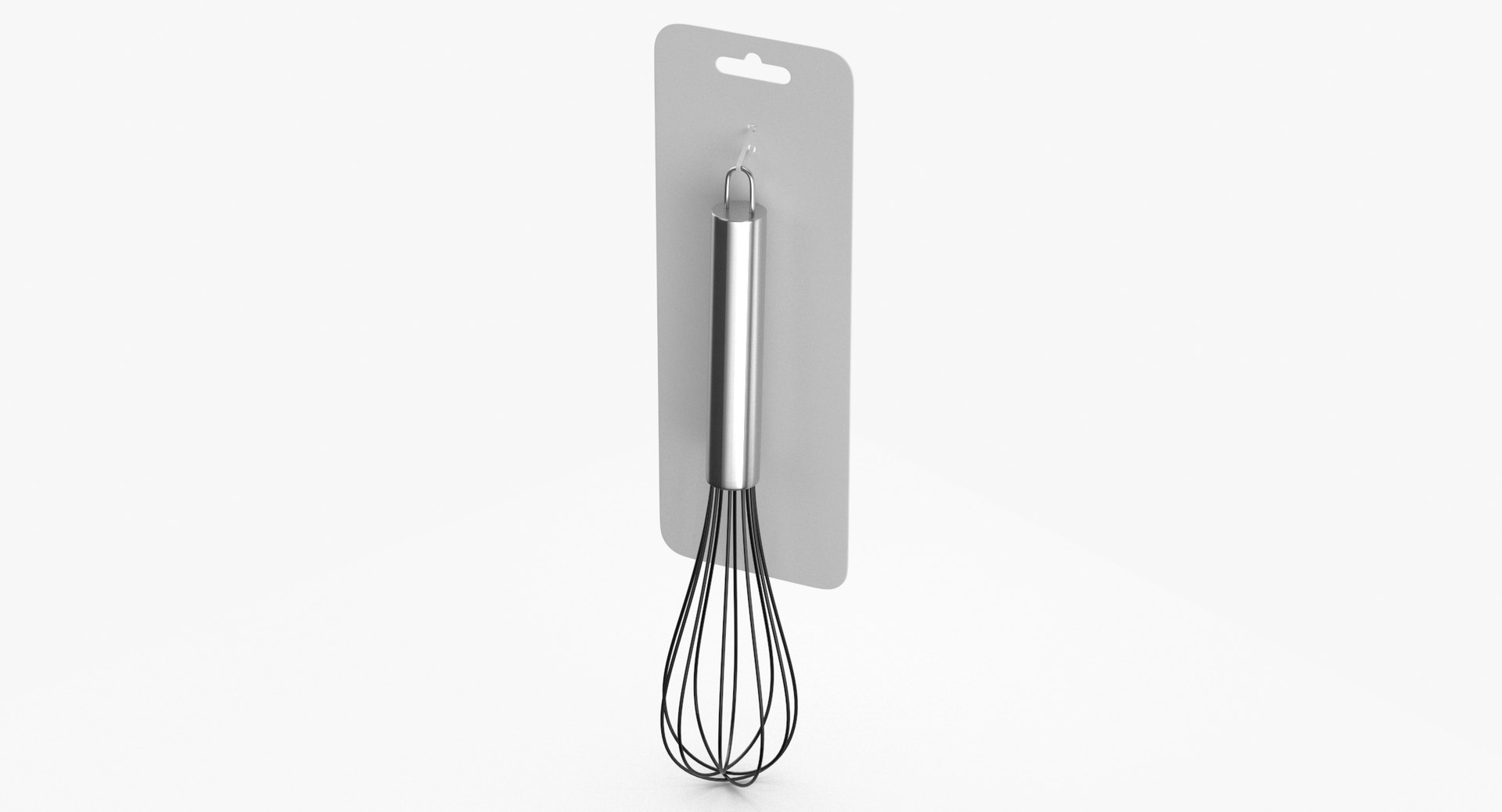 Packaged Whisk Blank and Generic Label model - TurboSquid 2134535