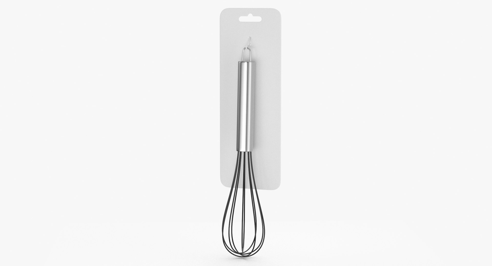 Packaged Whisk Blank And Generic Label Model - TurboSquid 2134535