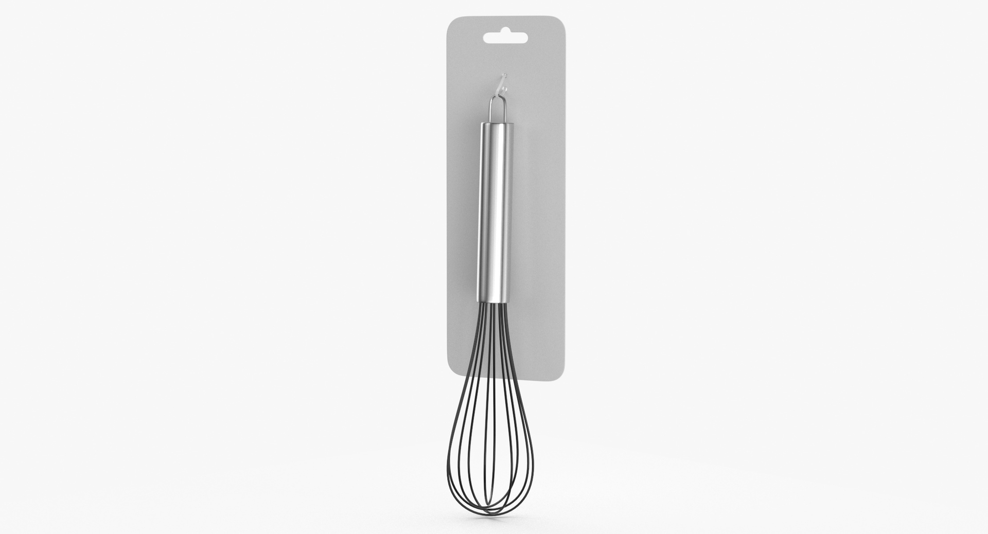 Packaged Whisk Blank And Generic Label Model - TurboSquid 2134535
