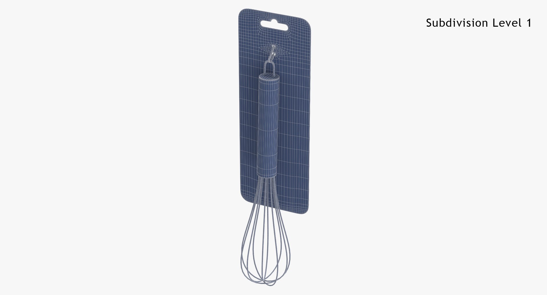 Packaged Whisk Blank And Generic Label Model - TurboSquid 2134535