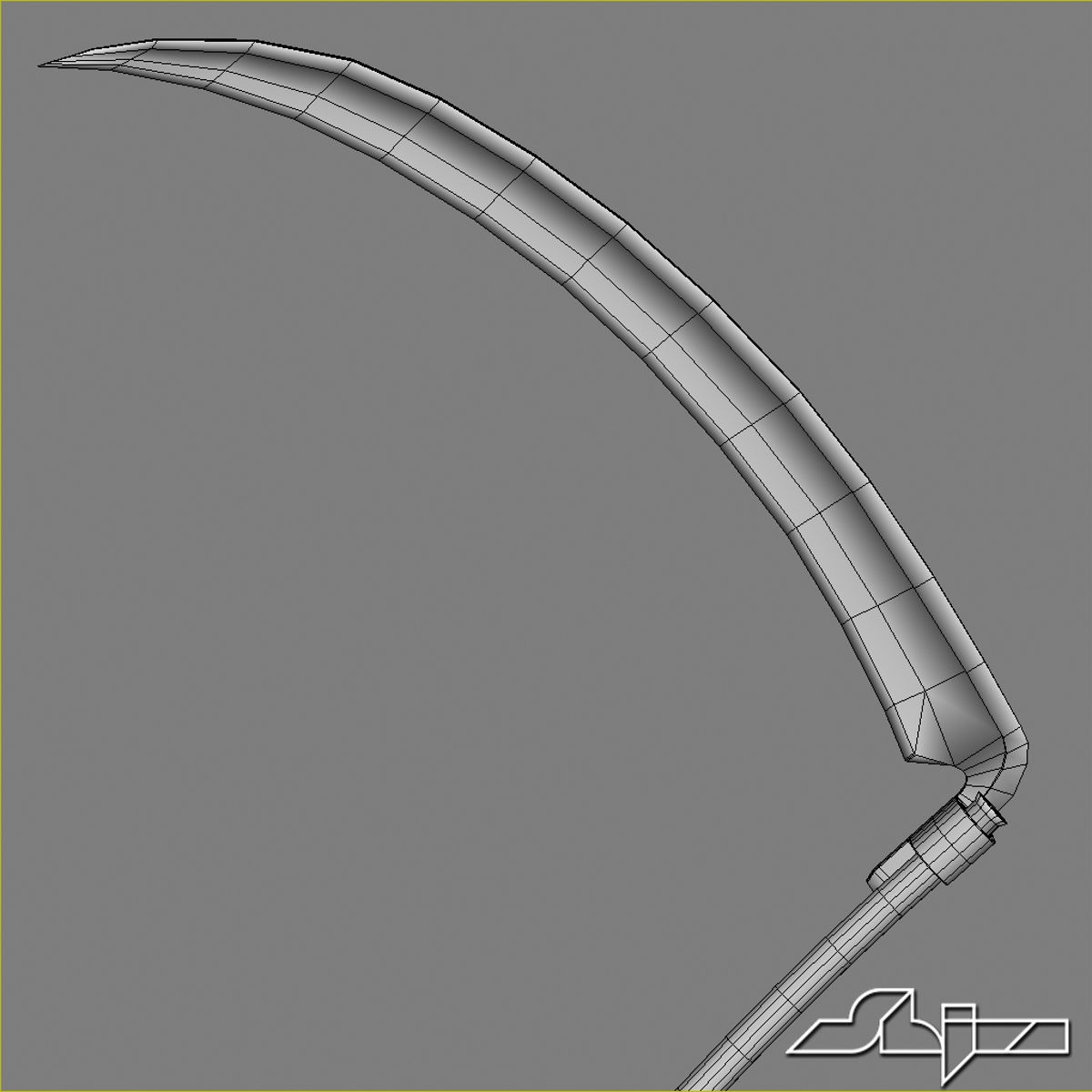 scythe 3d model