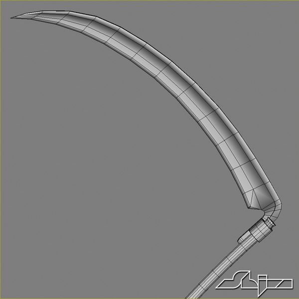 scythe 3d model