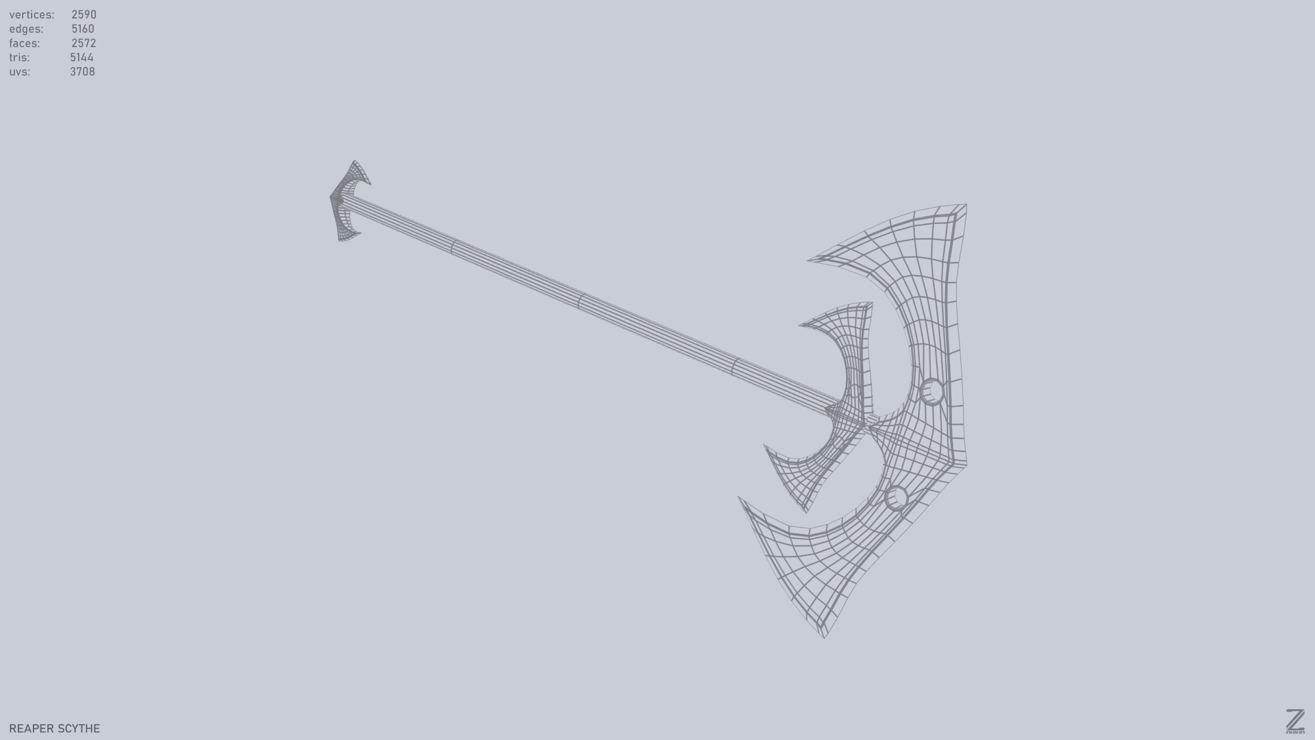 Reaper Scythe 3D Model - TurboSquid 2241374