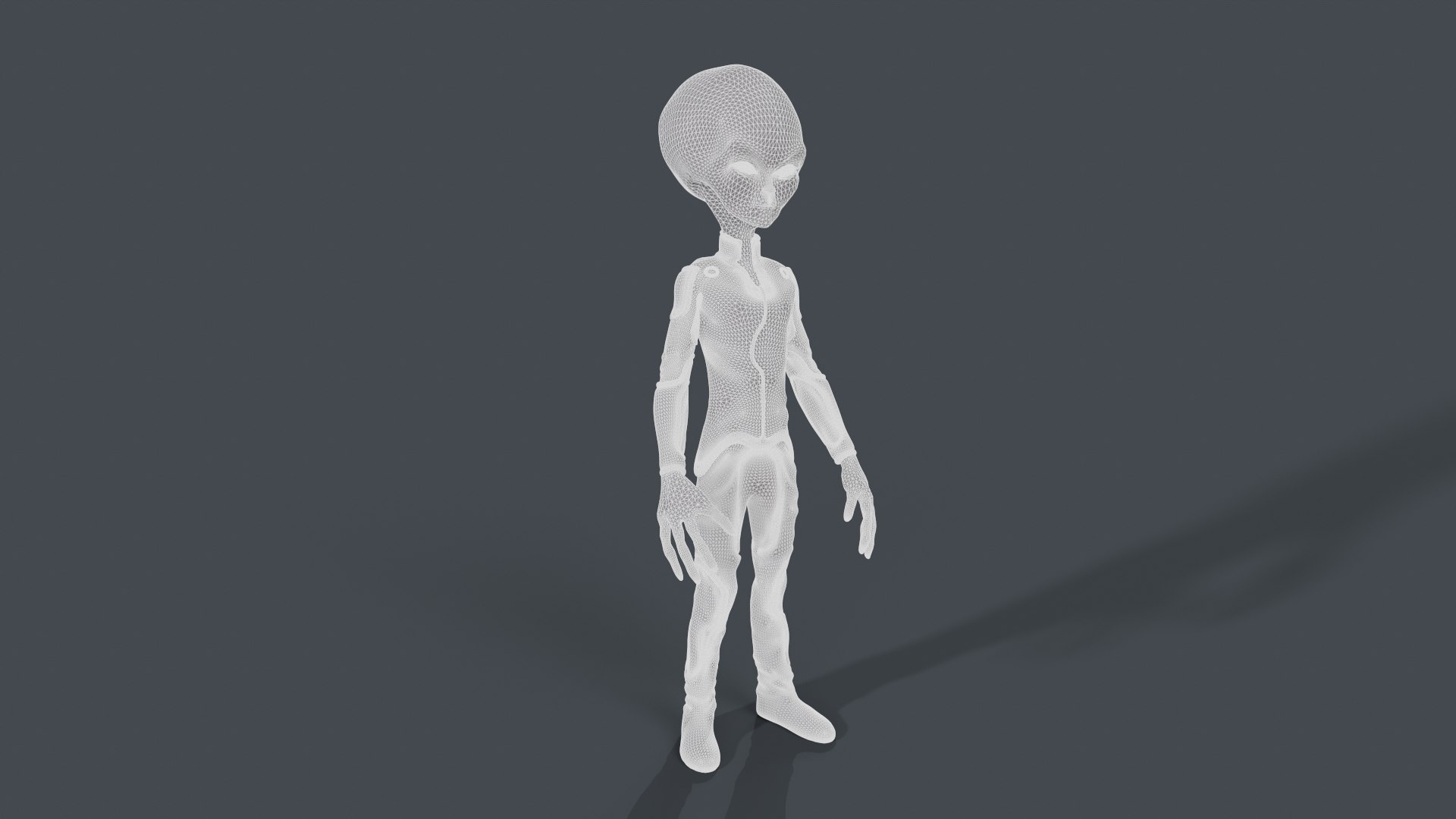 Alien model - TurboSquid 1910700