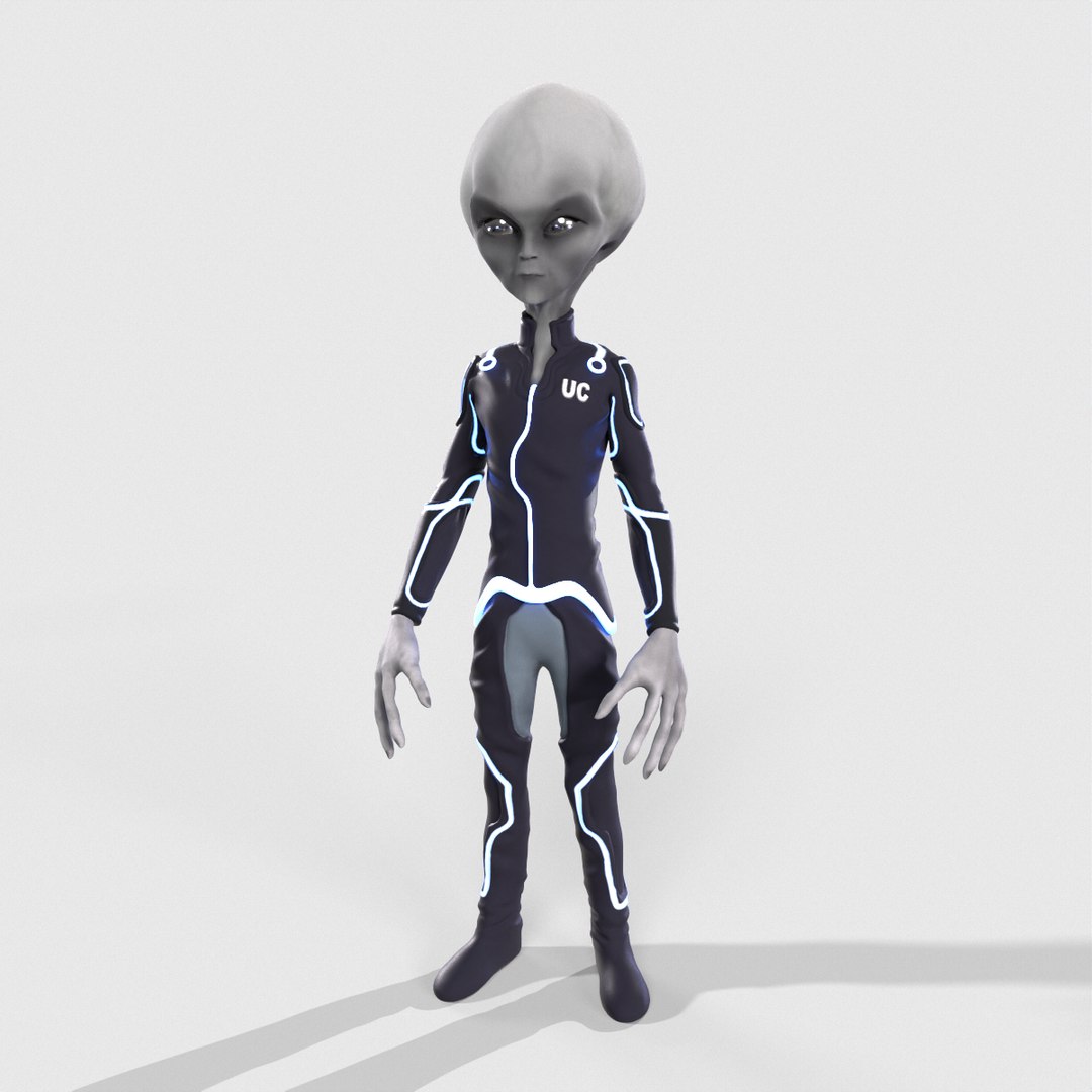 Alien model - TurboSquid 1910700