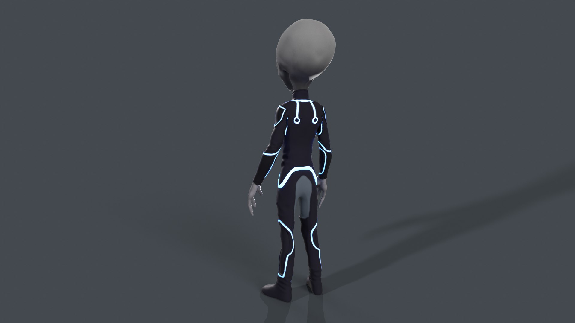 Alien model - TurboSquid 1910700
