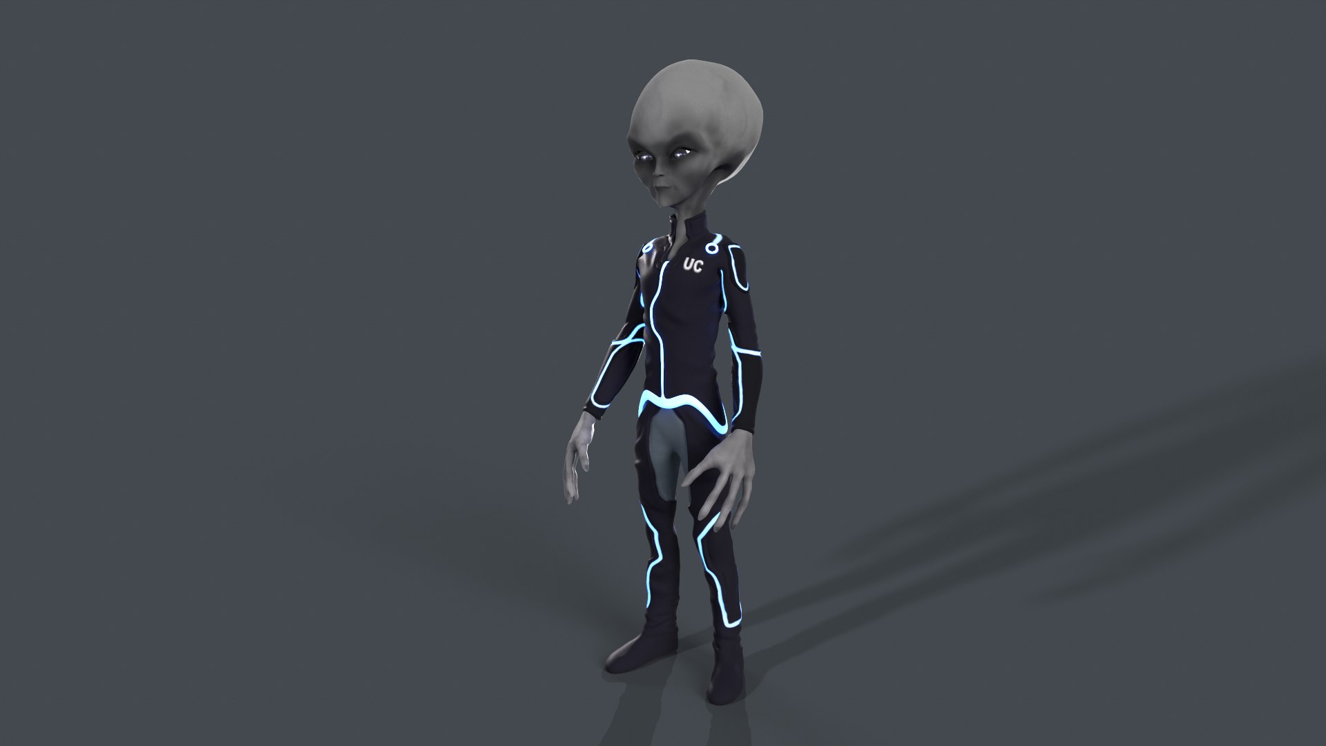 Alien model - TurboSquid 1910700