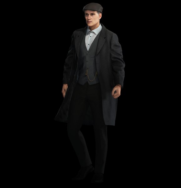 Tommy Shelby Peaky Blinders 3D model - TurboSquid 1853918