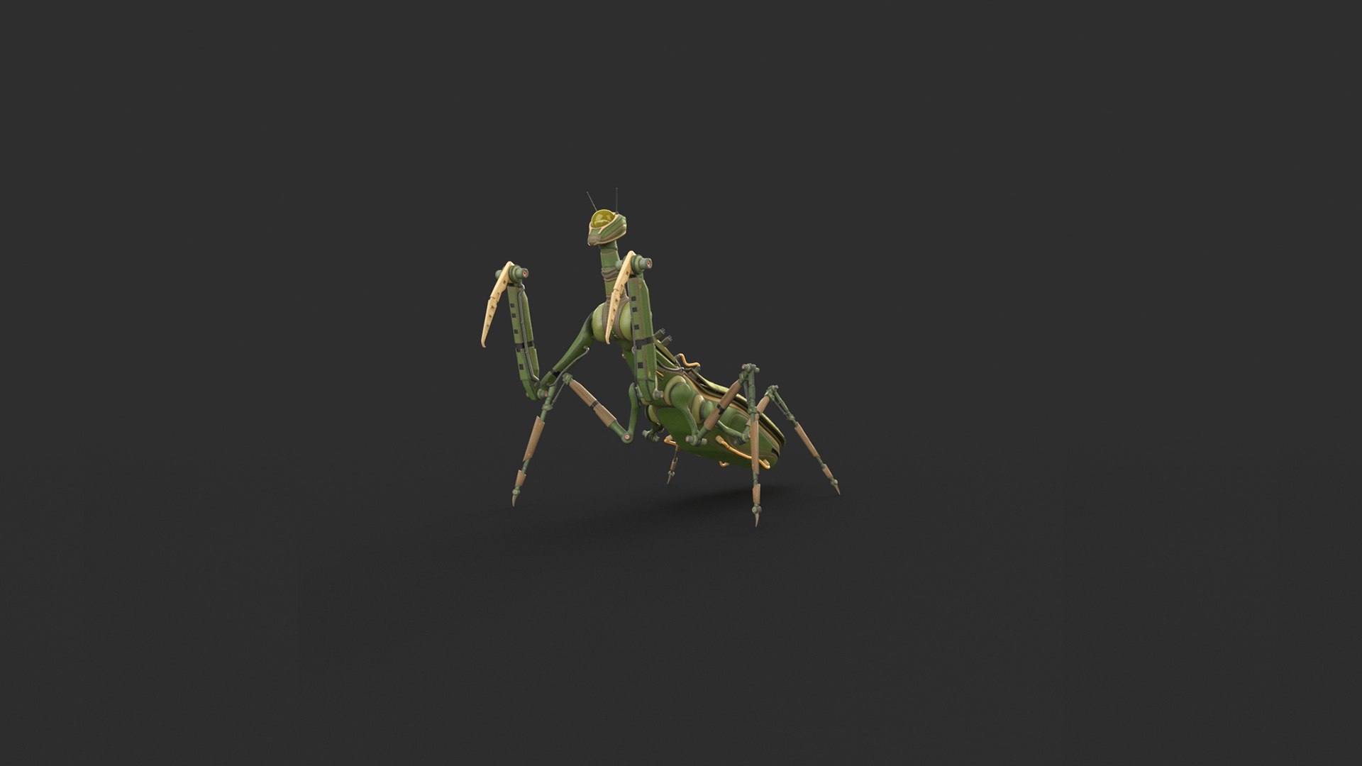 Robot Mantis 3D - TurboSquid 2091775