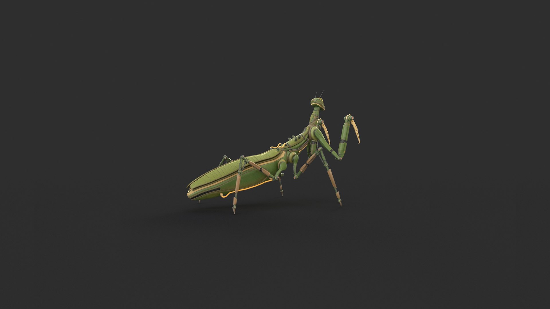 Robot Mantis 3D - TurboSquid 2091775