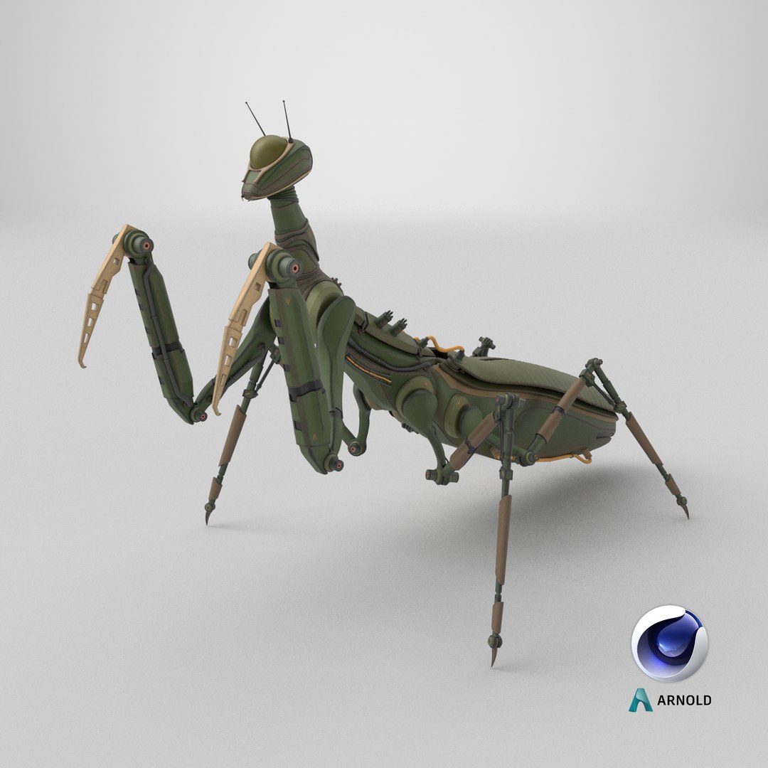 Robot Mantis 3D - TurboSquid 2091775
