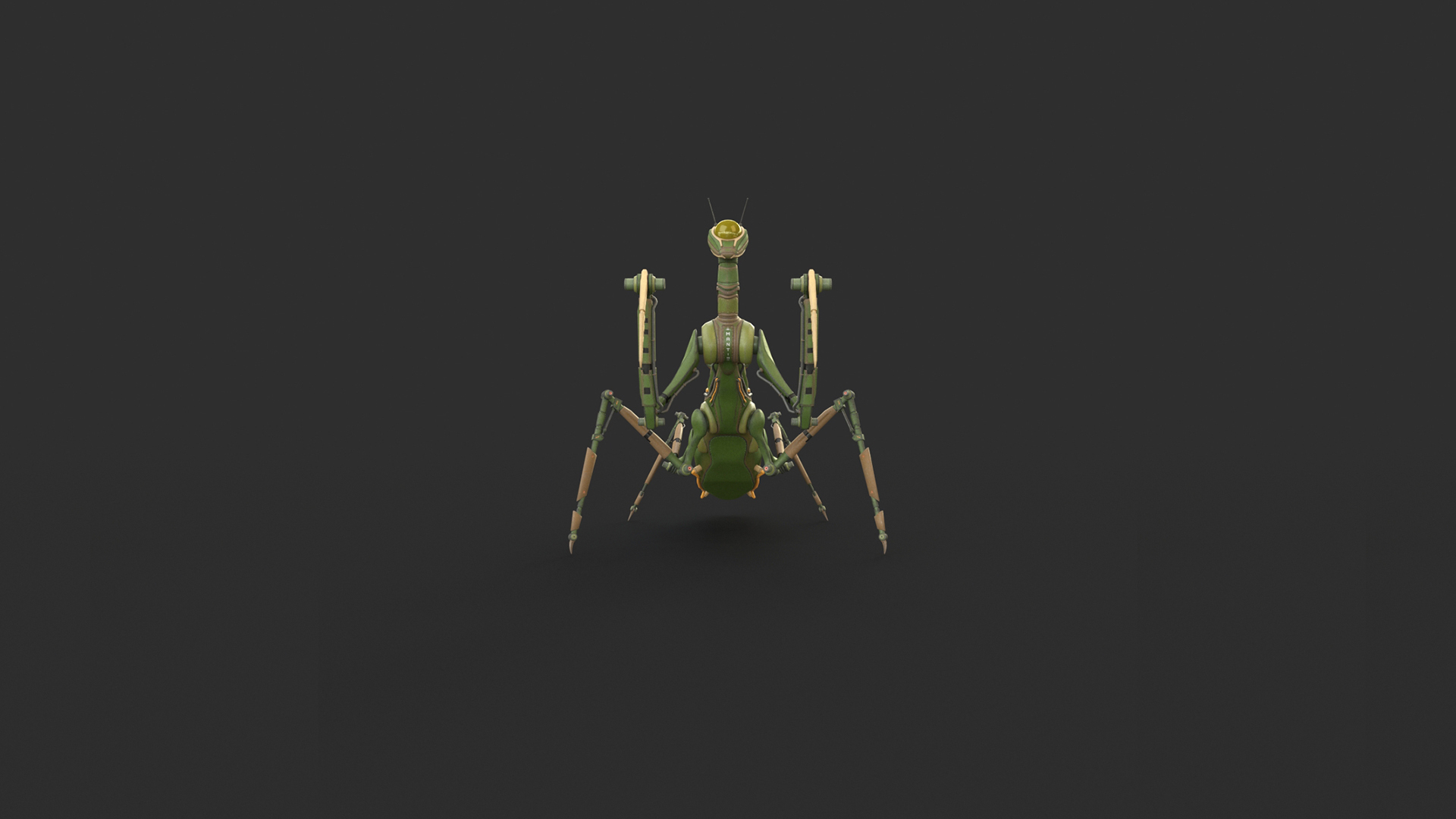 Robot Mantis 3D - TurboSquid 2091775