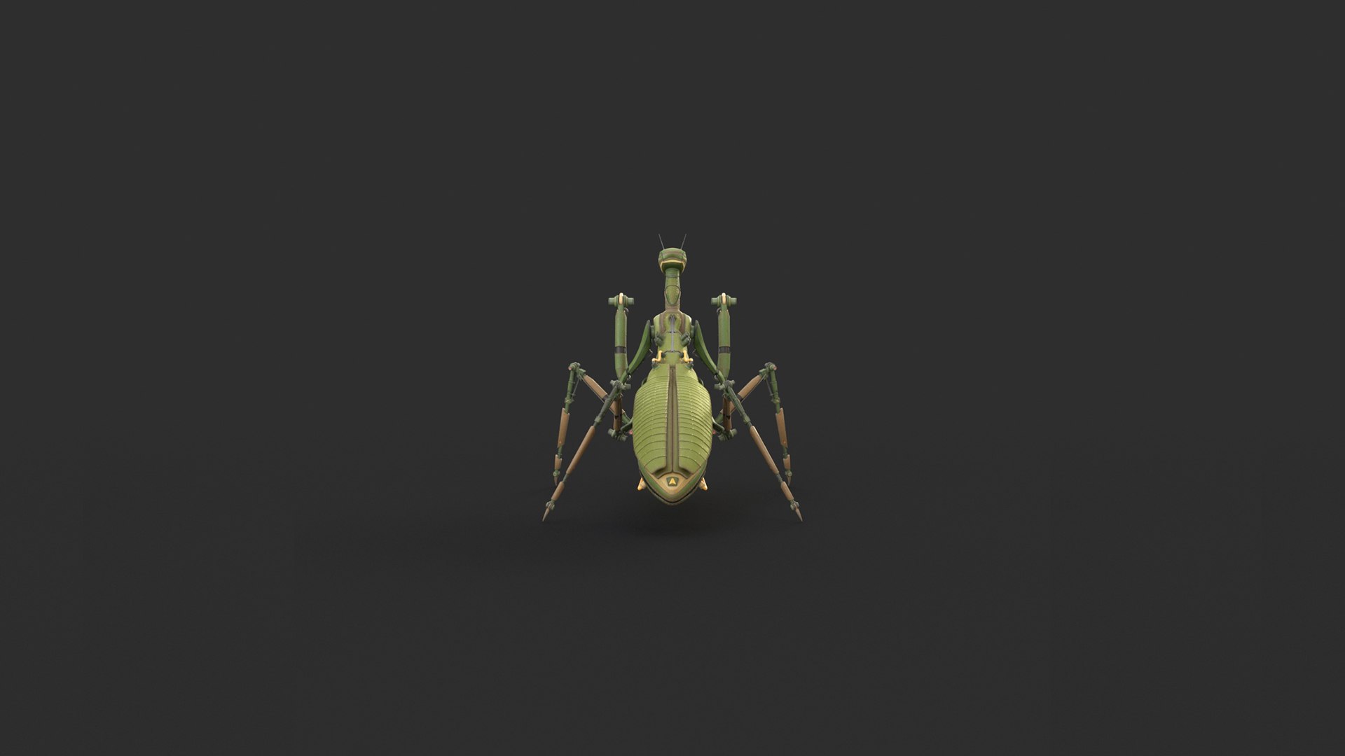 Robot Mantis 3D - TurboSquid 2091775