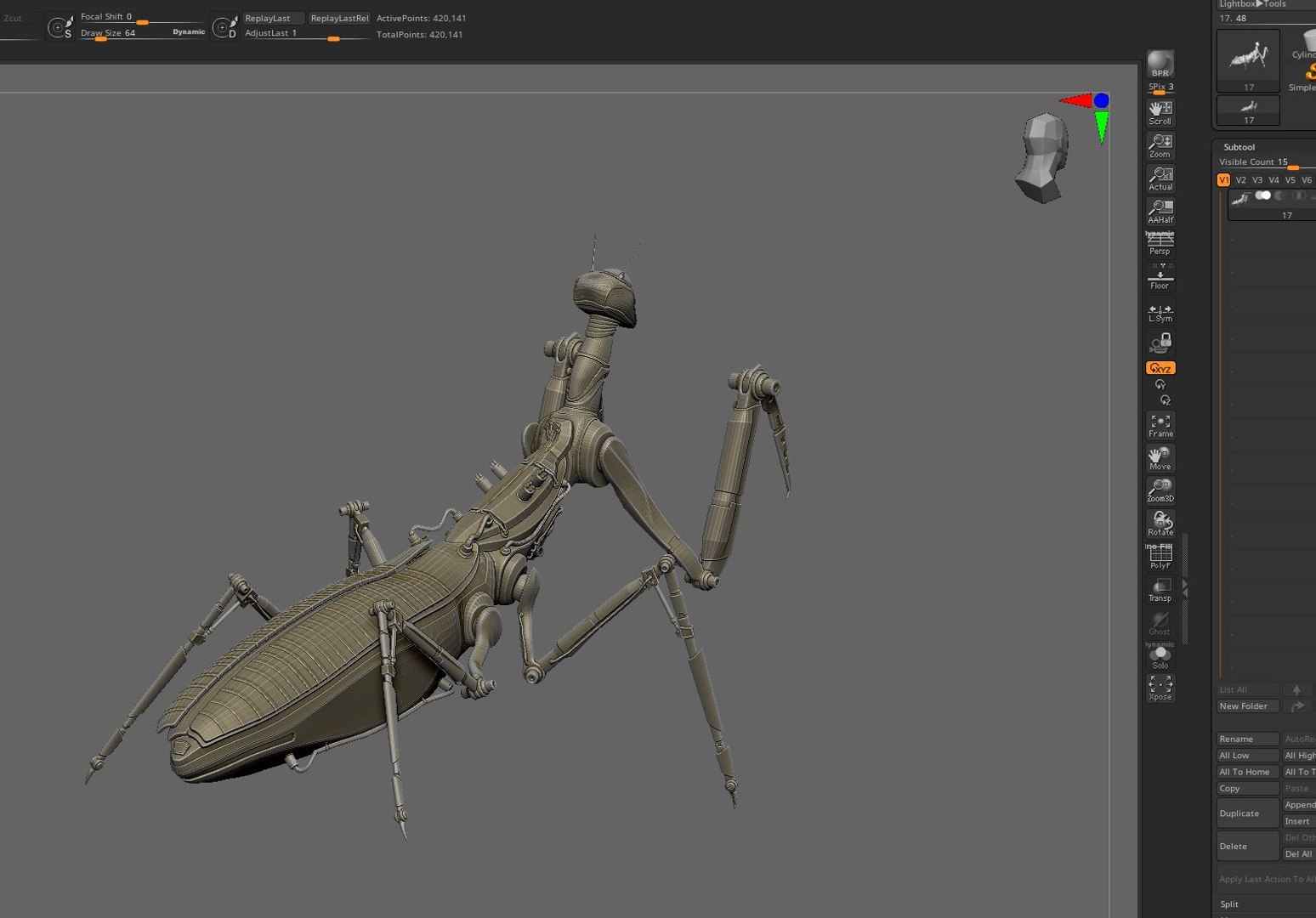Robot Mantis 3D - TurboSquid 2091775