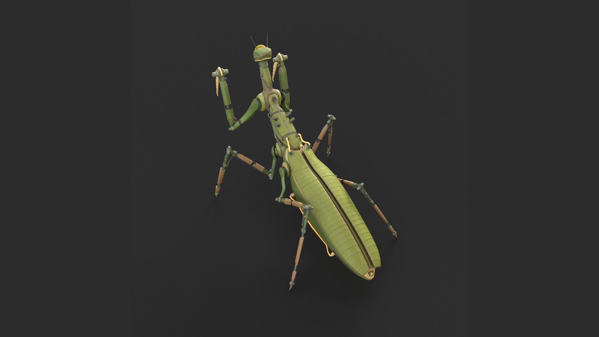 Robot Mantis 3D - TurboSquid 2091775