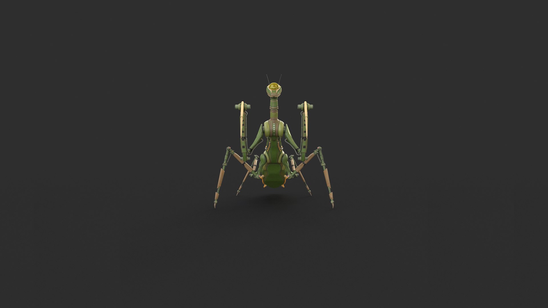 Robot Mantis 3D - TurboSquid 2091775