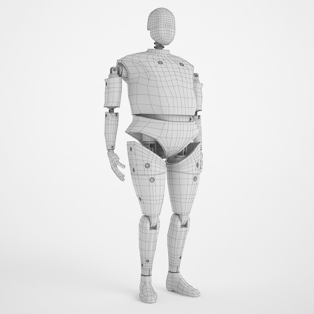 3D Fat Man Car Crash Dummy 02 - TurboSquid 1913424