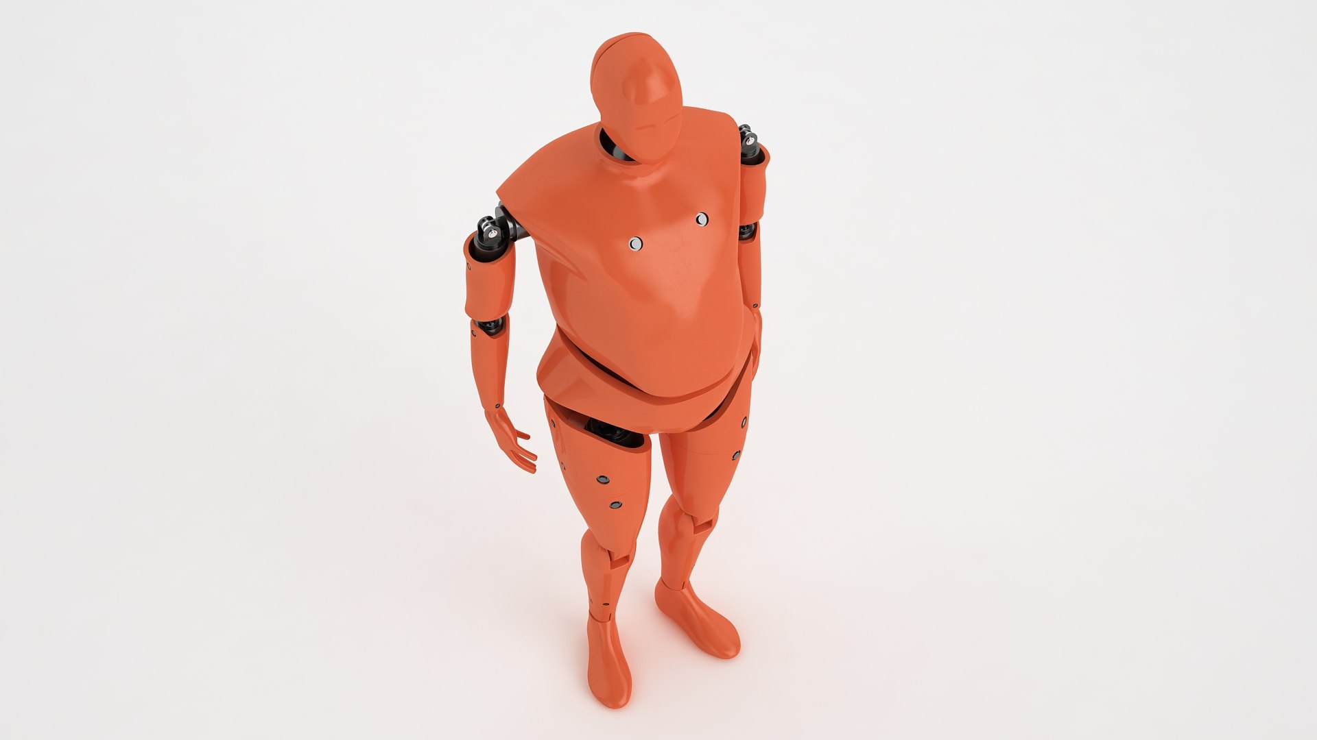 3D Fat Man Car Crash Dummy 02 - TurboSquid 1913424