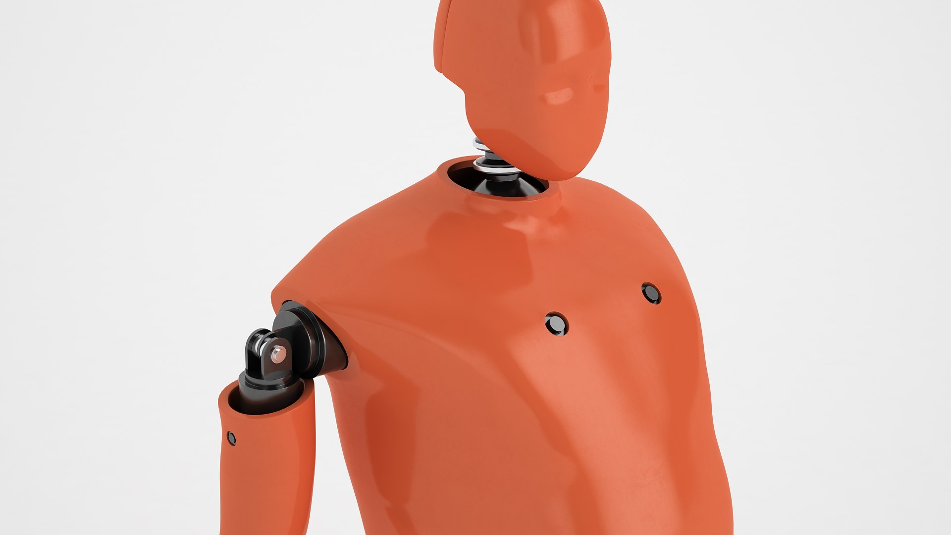 3D Fat Man Car Crash Dummy 02 - TurboSquid 1913424