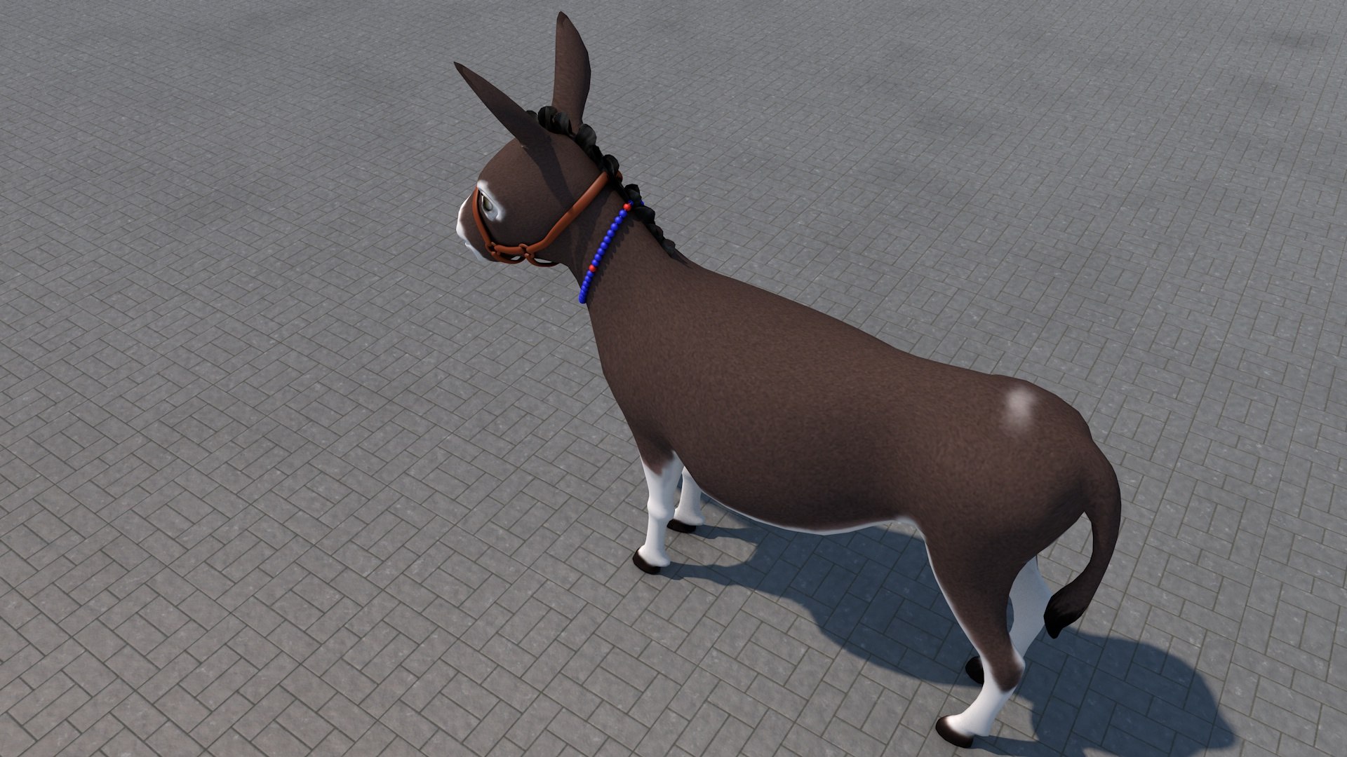 Donkey 3D - TurboSquid 1539817