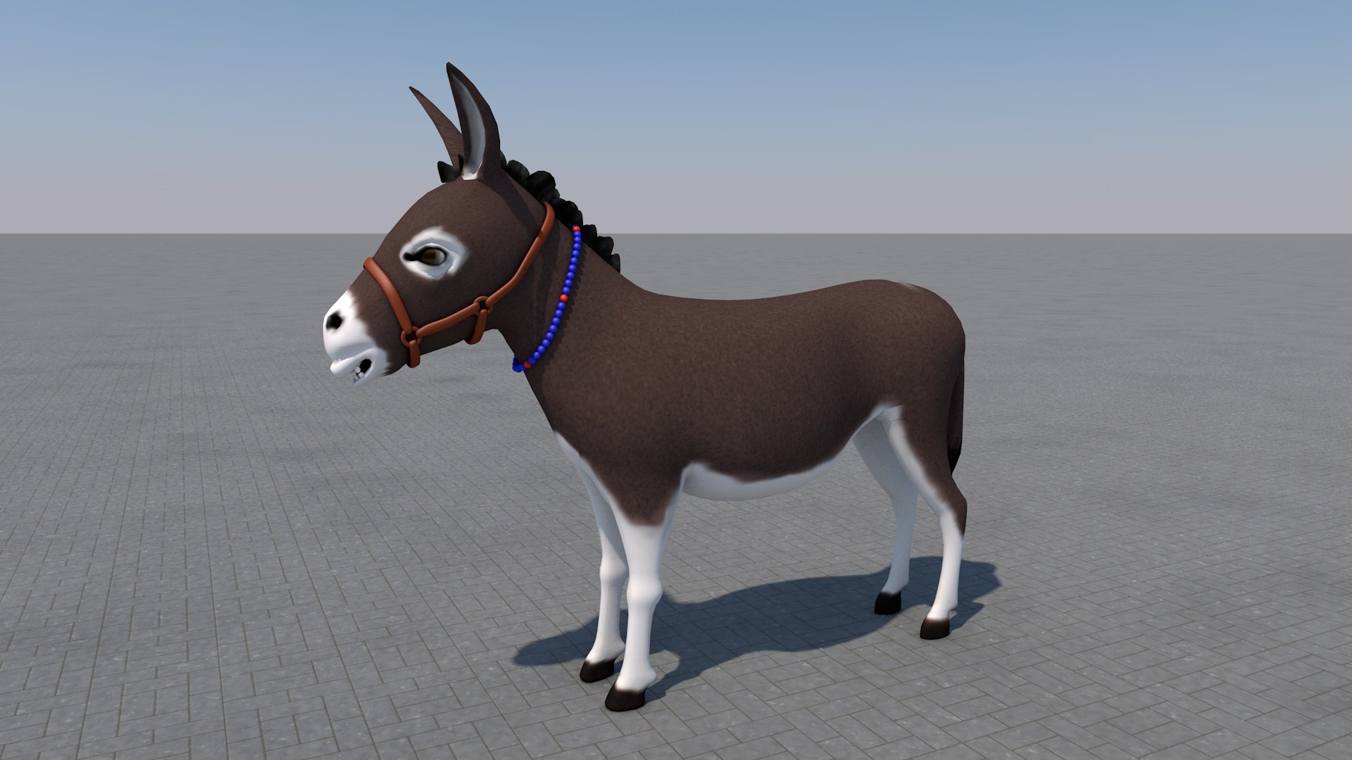 Donkey 3D - TurboSquid 1539817