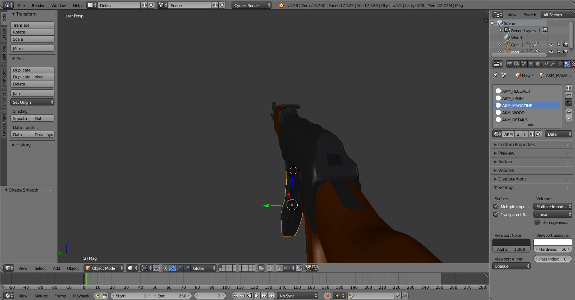 Akm 3D Model - TurboSquid 1336712