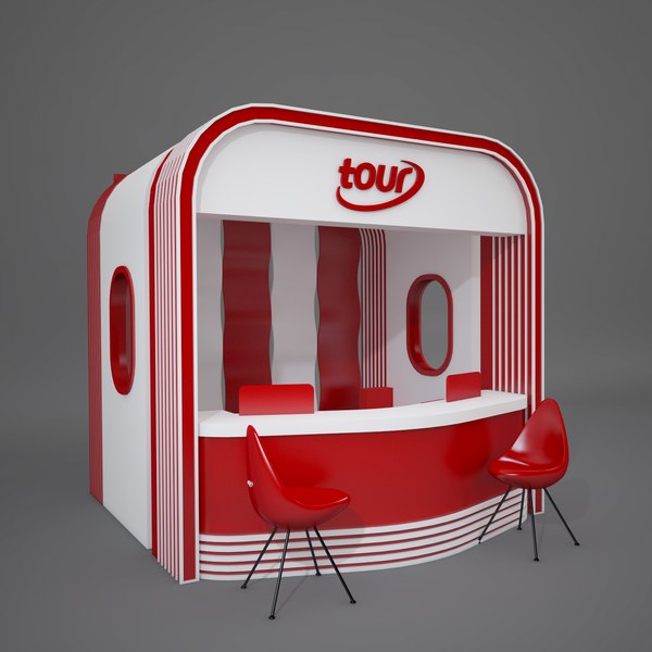 Free 3D Booth Models | TurboSquid