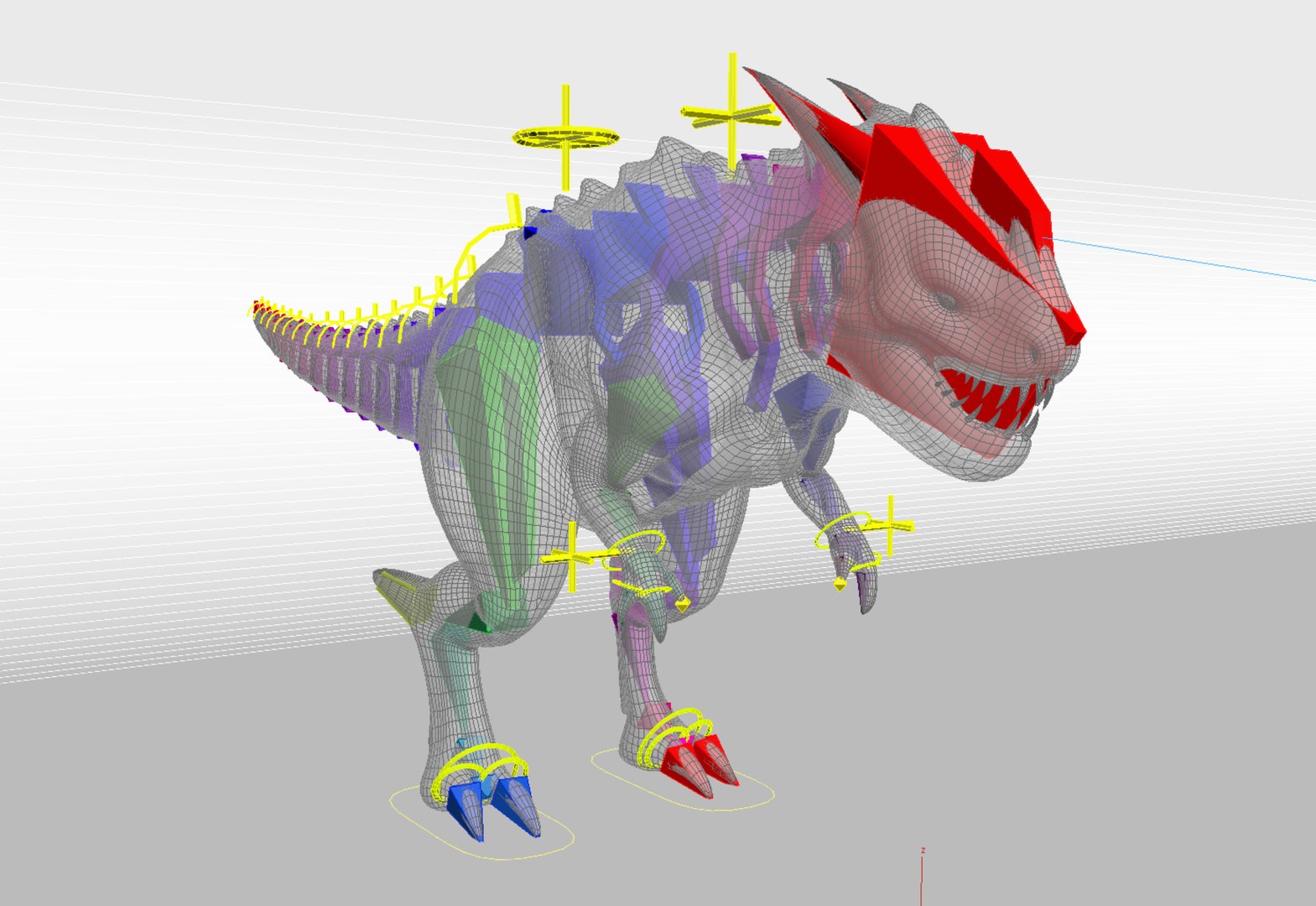 Avatar Creature Dinosaur Rex 3D Model - TurboSquid 1405323