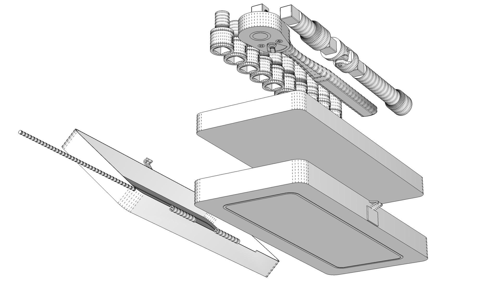 3D Socket Set1 Model - TurboSquid 2052522