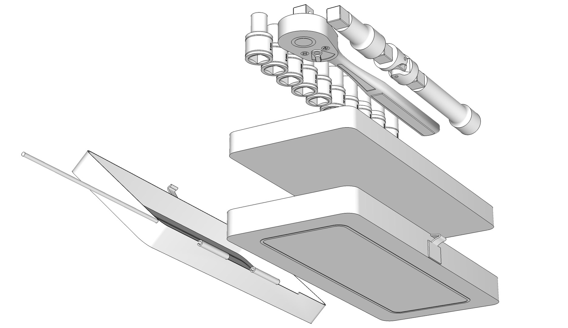 3D Socket Set1 Model - TurboSquid 2052522