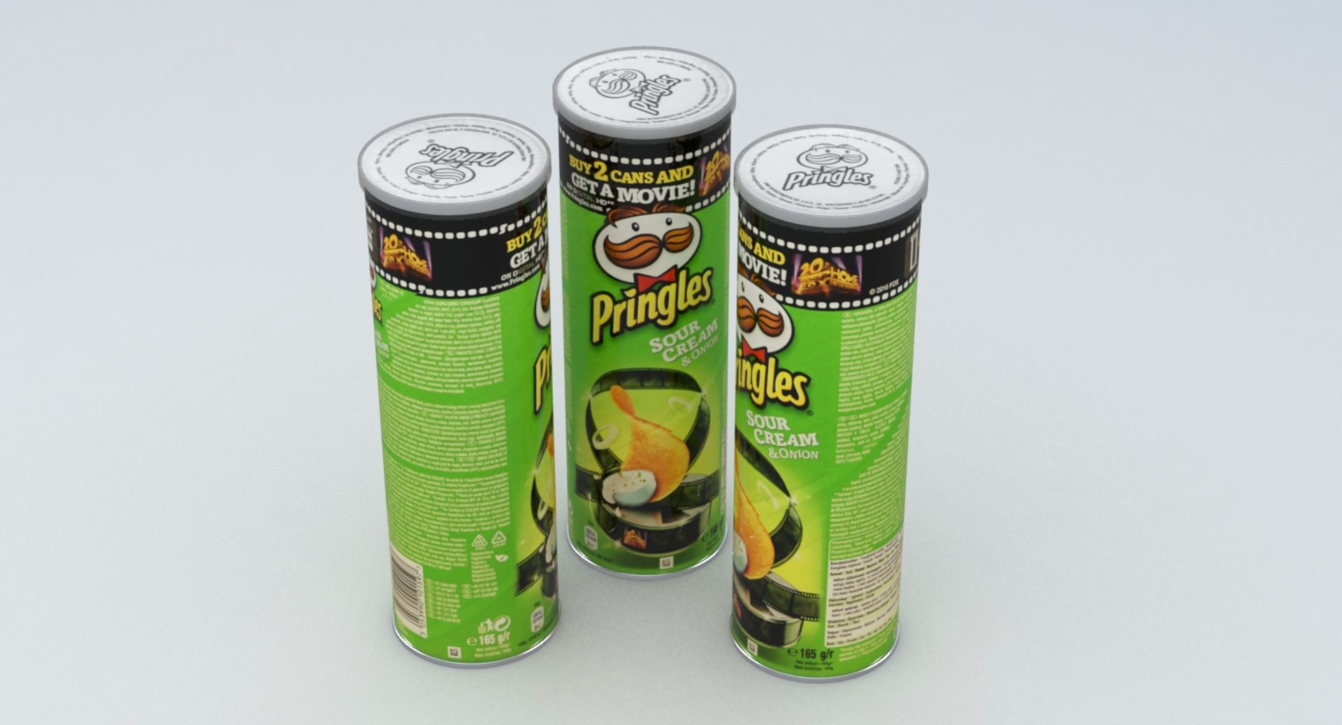Pringles 3d Model