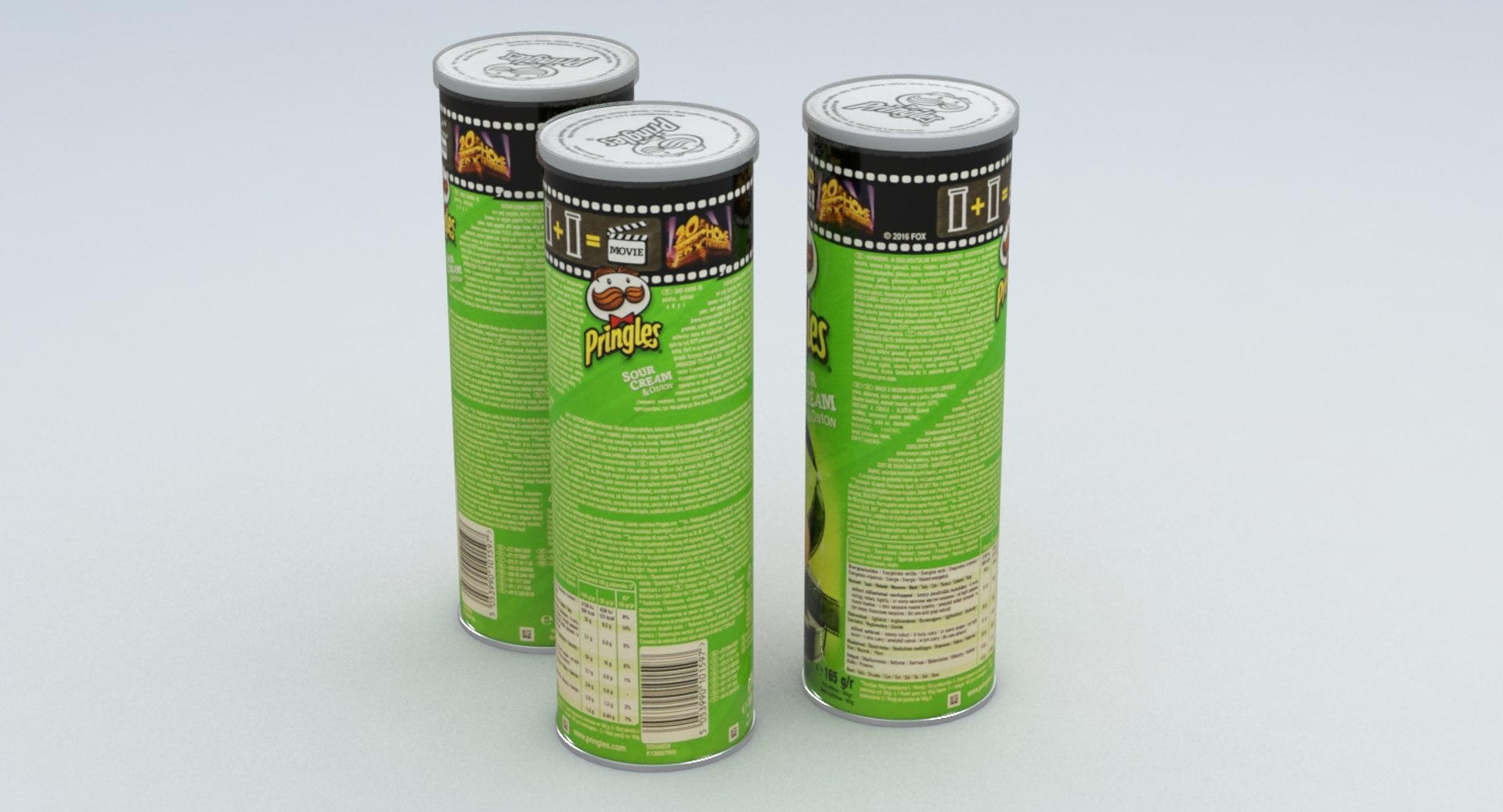 Pringles 3d Model