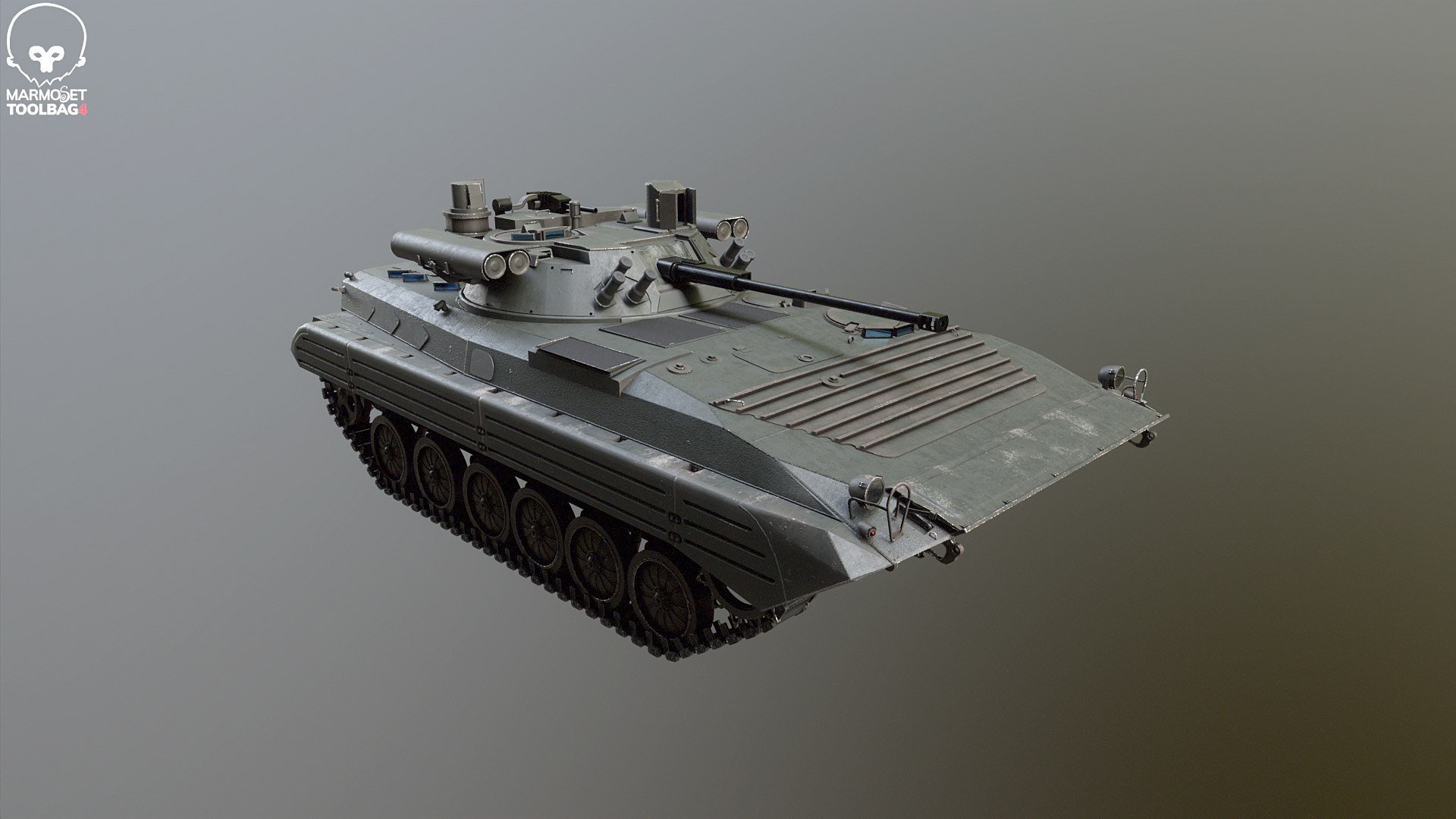 3D BMP-2M Model - TurboSquid 2211917
