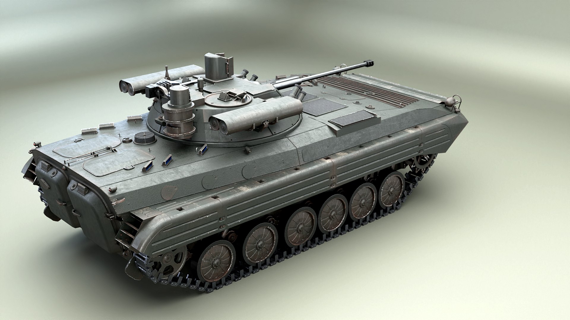 3D BMP-2M Model - TurboSquid 2211917