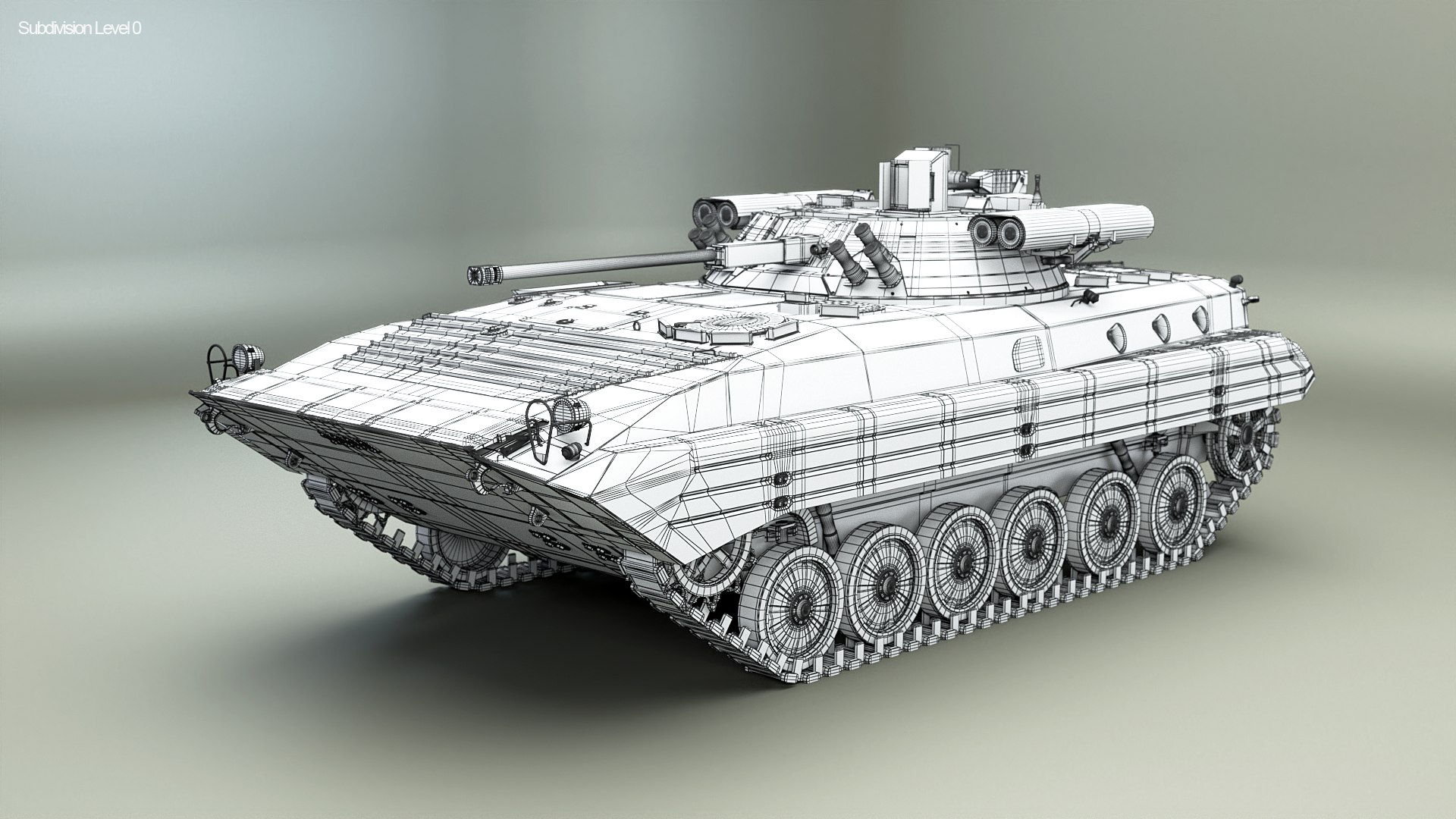 3D BMP-2M Model - TurboSquid 2211917
