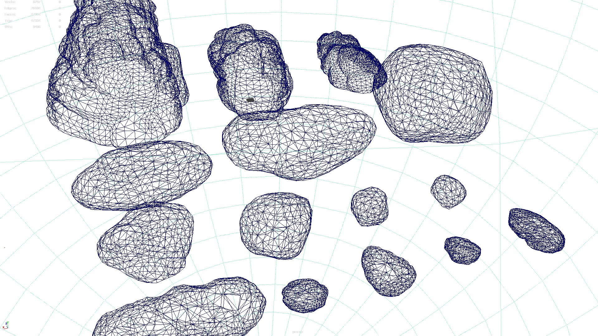 Underwater Life Fish Rock And Plant With Texture Animations 3D Model ...